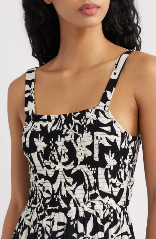 Rip Curl Topanga Canyon Print Sleeveless Maxi Dress