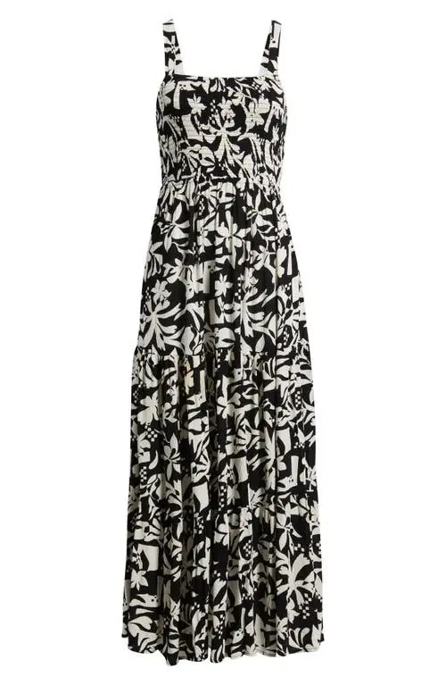 Rip Curl Topanga Canyon Print Sleeveless Maxi Dress