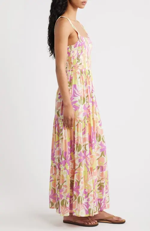 Rip Curl Topanga Canyon Print Sleeveless Maxi Dress - Multico