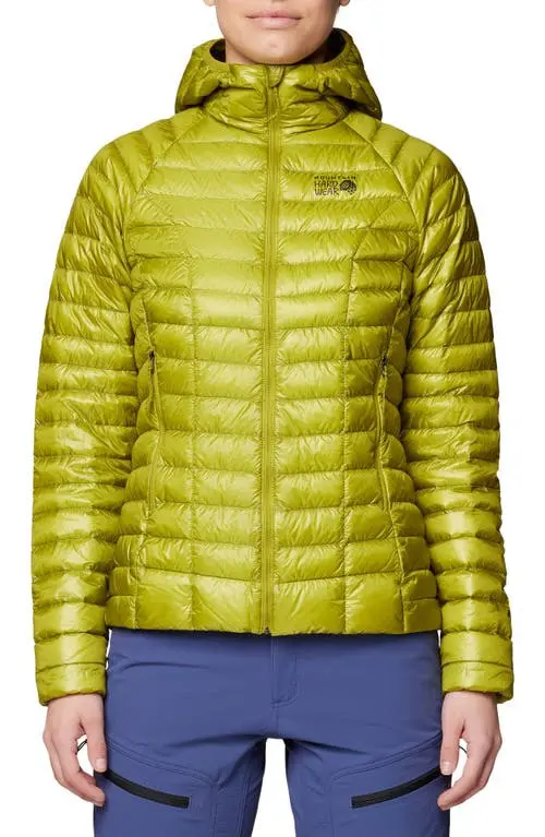 Mountain Hardwear Ghost Whisperer Hoodie - Python Green