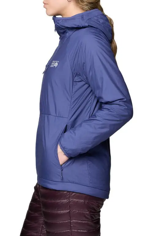 Mountain Hardwear Kor Airshell Warm Hoodie - Lapis Dusk