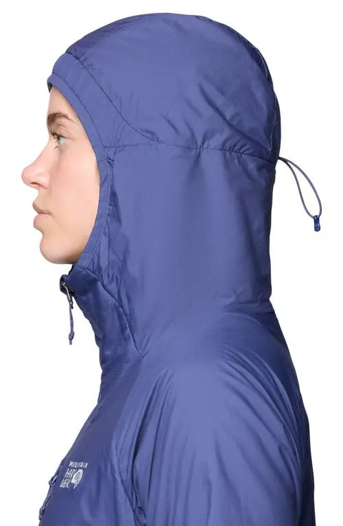 Mountain Hardwear Kor Airshell Warm Hoodie - Lapis Dusk
