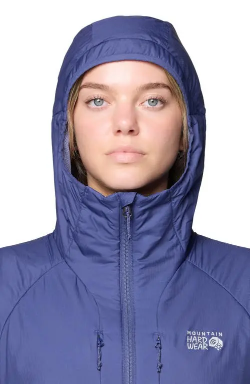 Mountain Hardwear Kor Airshell Warm Hoodie - Lapis Dusk
