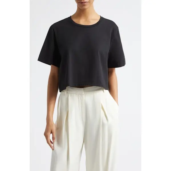 A.L.C. Kali Boxy T-shirt - Black