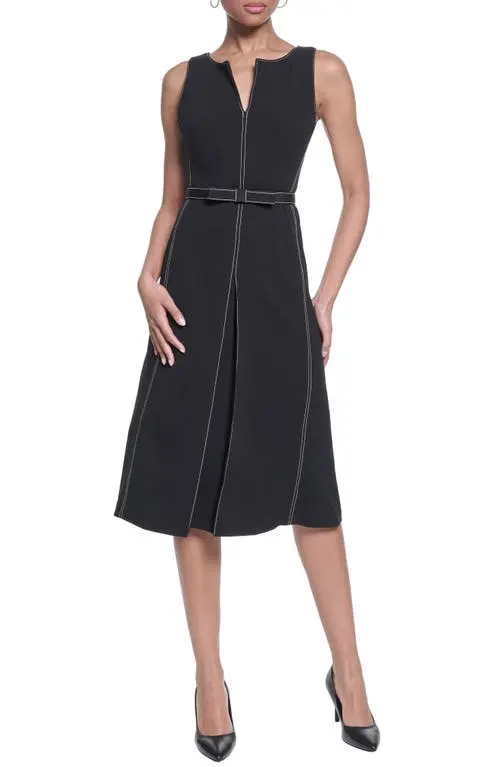 Karl Lagerfeld Paris A-line Dress - Black
