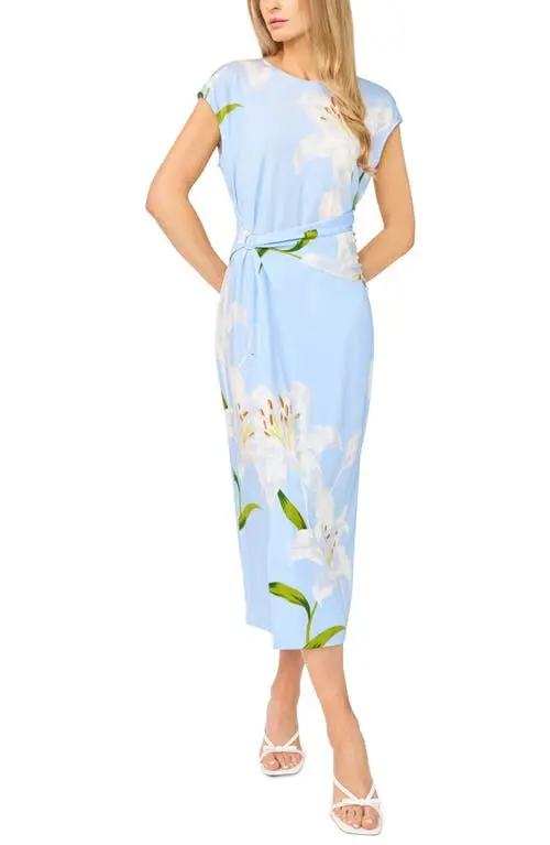 Ted Baker London Kaity Floral Knit Dress - Blue Surf