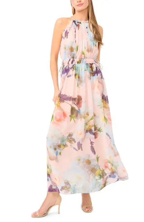 Ted Baker London Jane Print Sleeveless Maxi Dress