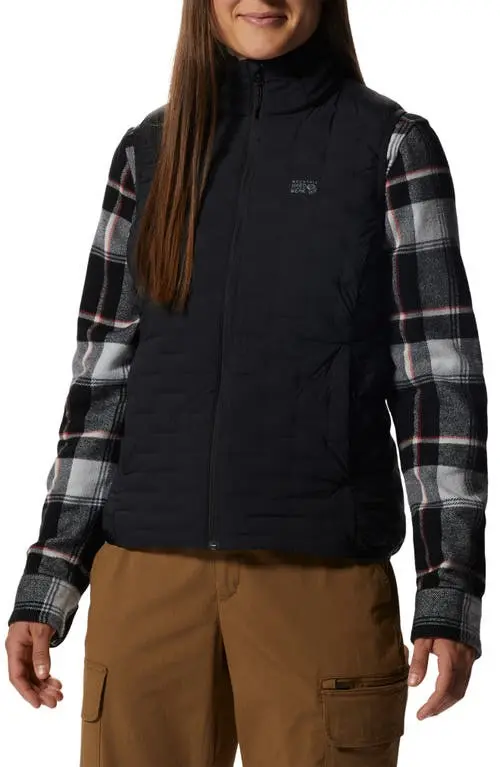 Mountain Hardwear Stretchdown Light Vest - Black