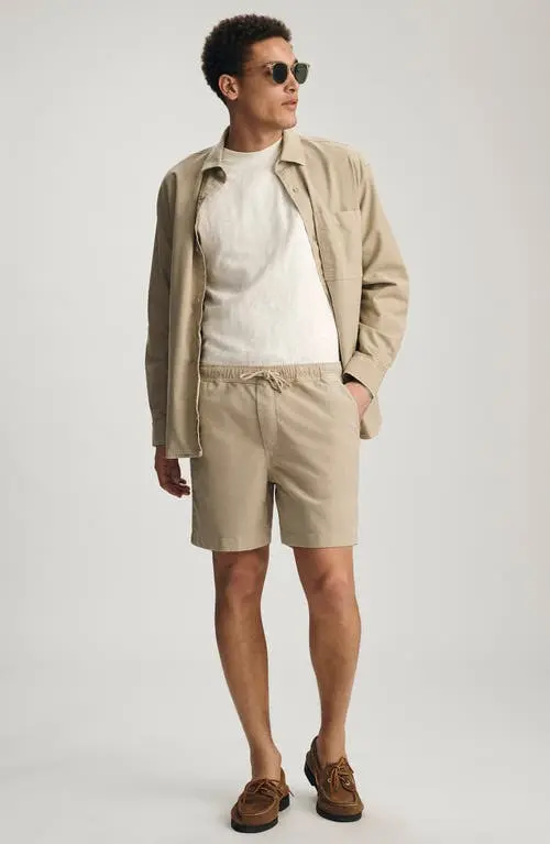 MAVI Textured Drawstring Shorts