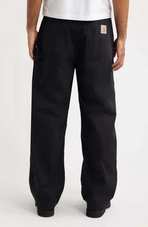 Carhartt Work In Progress Postal Single Knee Carpenter Pants - Black