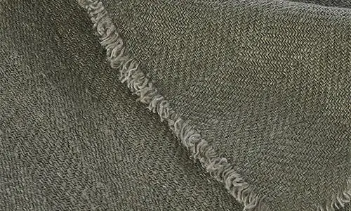 RENWIL Vernier Linen Throw Blanket