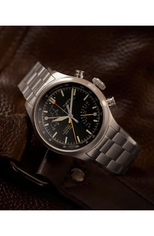 Timex® Waterbury Ace Fly-back Bracelet Watch