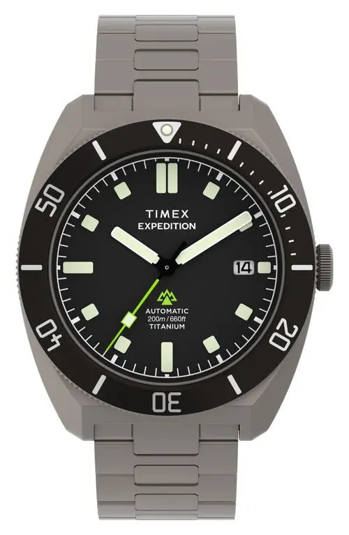 Timex® Expedition Pioneer Automatic Bracelet Watch