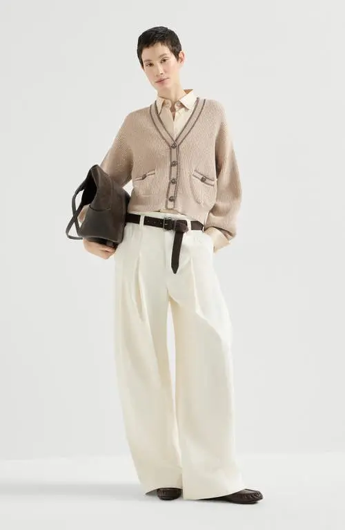 Brunello Cucinelli Stretch Silk Satin Shirt