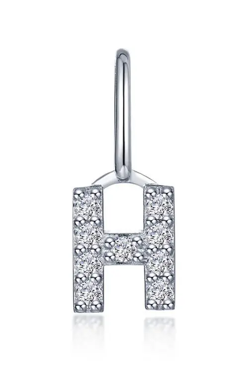 Lafonn Letter Charm Pendant - Silver H