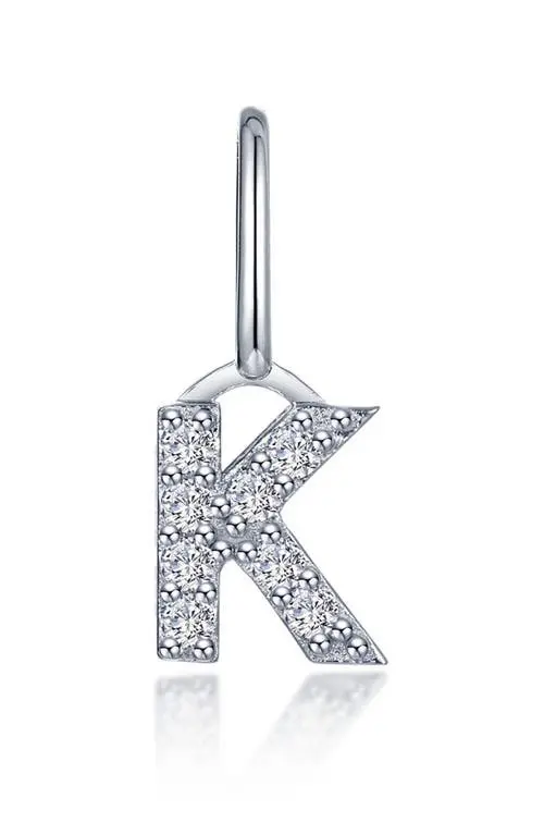 Lafonn Letter Charm Pendant - Silver K