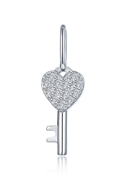 Lafonn Key To Forever Pendant Charm - Silver