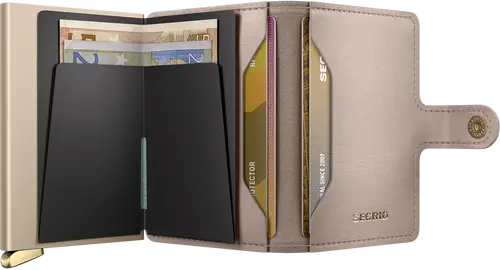 SECRID Premium Miniwallet+ Emboss Diamond - Chalk