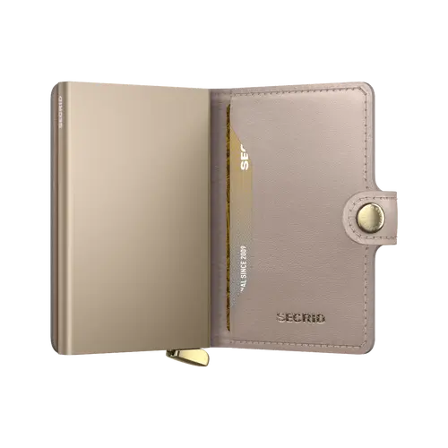 SECRID Premium Miniwallet+ Emboss Diamond - Chalk