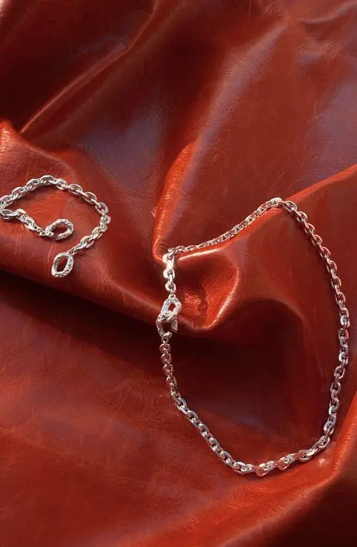 NOOTKA Dense Link Bracelet In Recycled Sterling