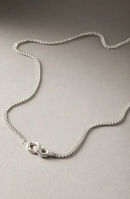 NOOTKA Neat" Sterling Chain Necklace