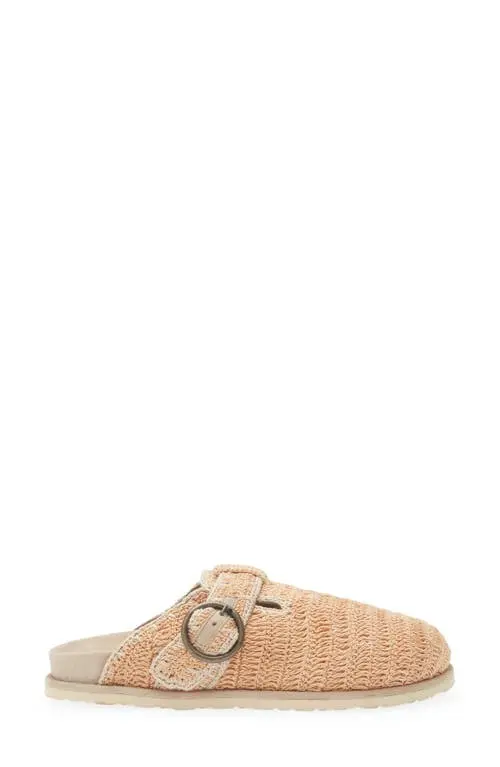 LAIDBACK LONDON Drift Crochet Slide Sandal - Beige/natural