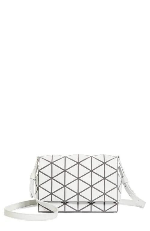 Issey Miyake Fossette Flap Crossbody Bag - Light Gray