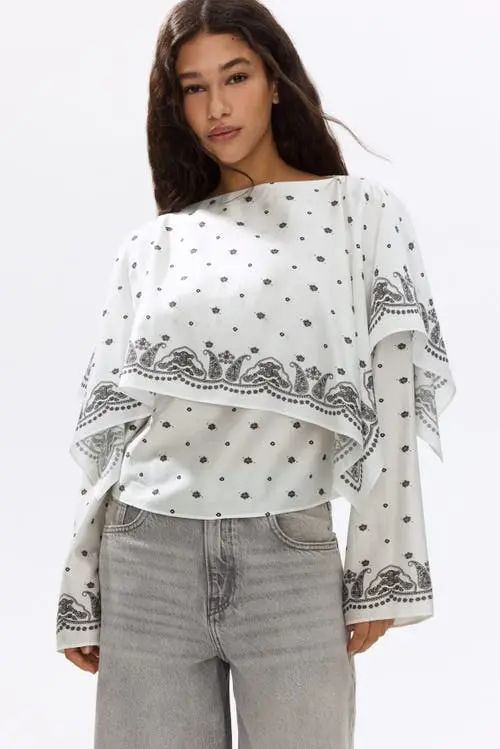 H&m Layered Blouse