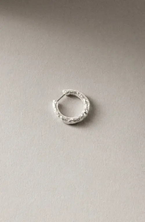 NOOTKA Mid Hoop - Silver