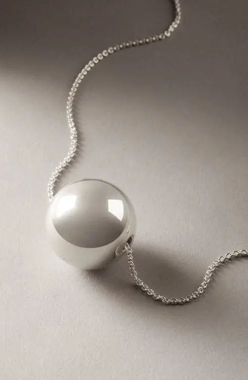 NOOTKA Sphere Necklace In Sterling