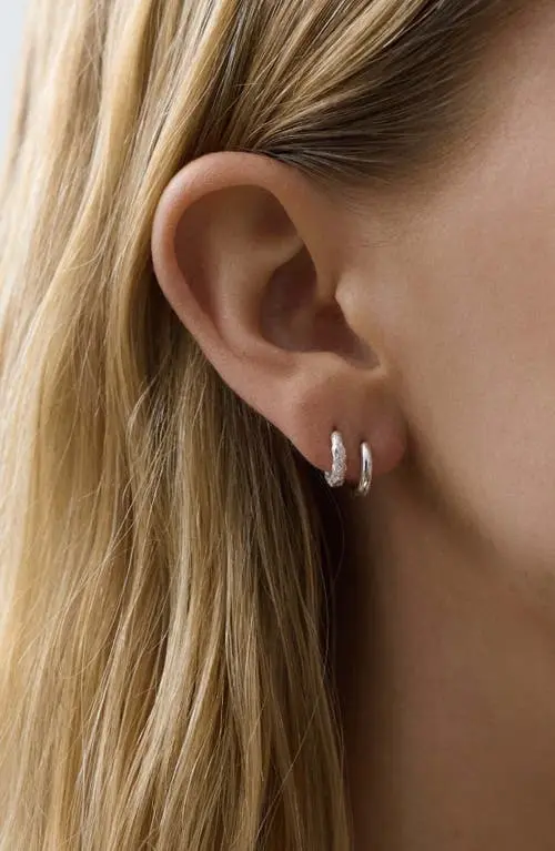 NOOTKA Polished Mini Hoop Earrings