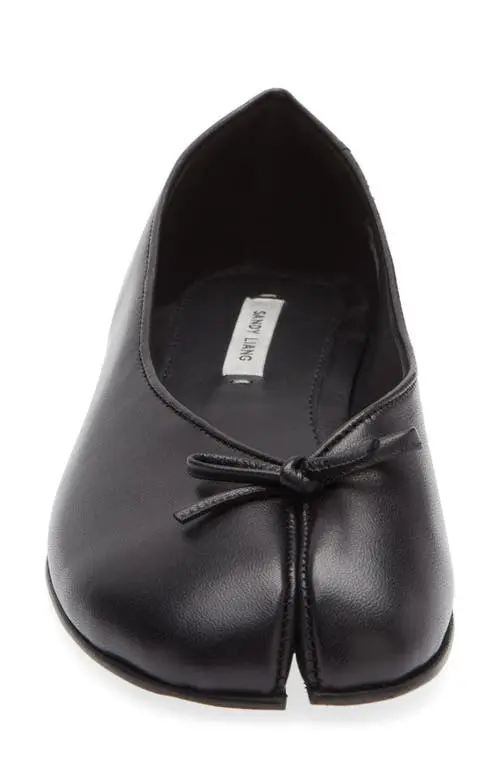 Sandy Liang Split Toe Ballet Flat
