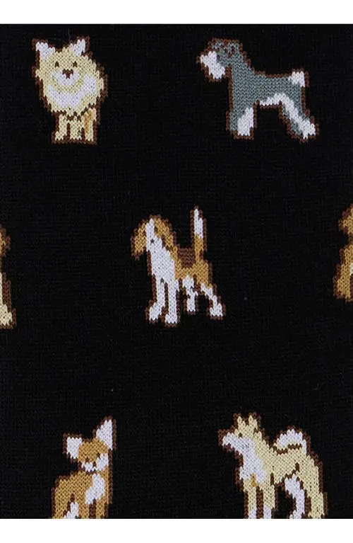 Paul Smith Kyoto Dog Intarsia Dress Socks