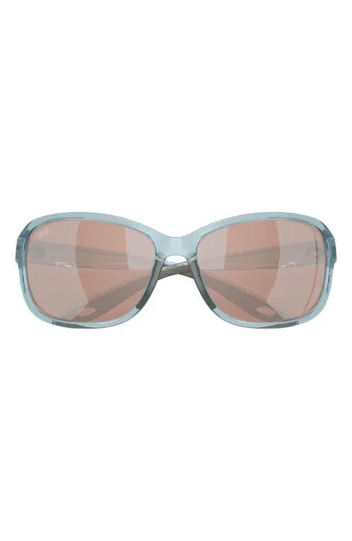 COSTA DEL MAR Seadrift Polarized Square Sunglasses