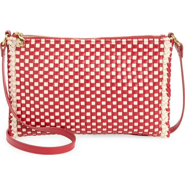 Madewell The Signature Woven Crossbody Bag - Bright Ember Multi