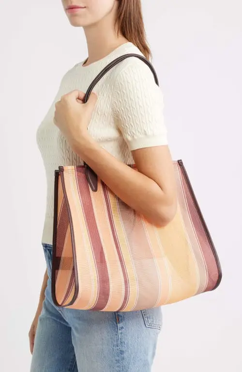Madewell The Lexington Tote - Mango Multi