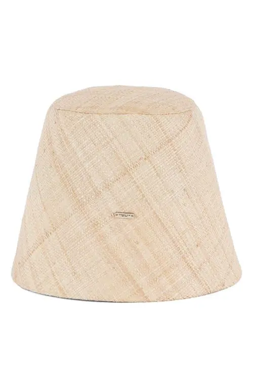 Eugenia Kim Ella Raffia Packable Hat - Natural