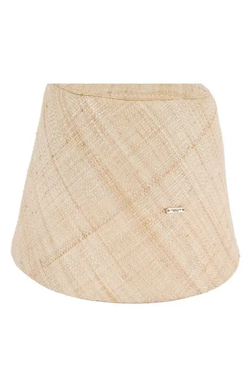 Eugenia Kim Ella Raffia Packable Hat - Natural
