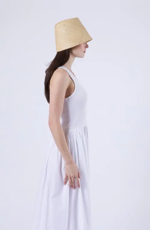 Eugenia Kim Ella Raffia Packable Hat - Natural