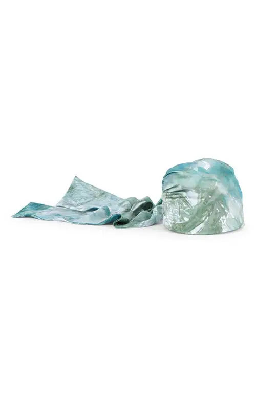 Eugenia Kim Gigi Satin Head Wrap - Sage