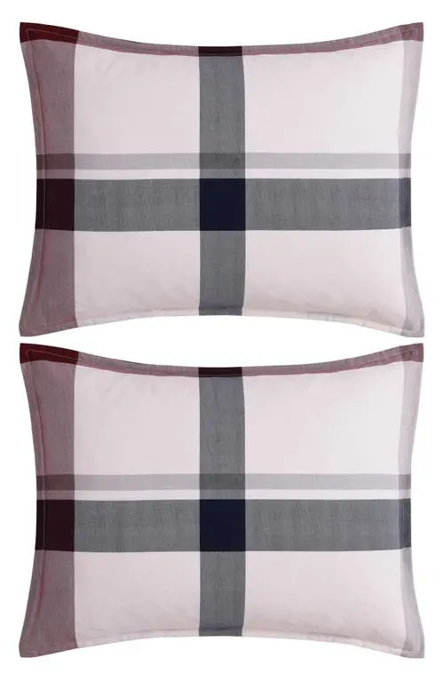 Tommy Hilfiger Prospect Park Plaid Cotton Percale Comforter & Shams Set