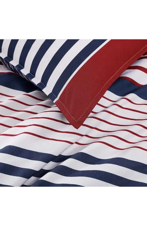 Tommy Hilfiger Brooklyn Stripe Duvet Cover & Shams Set