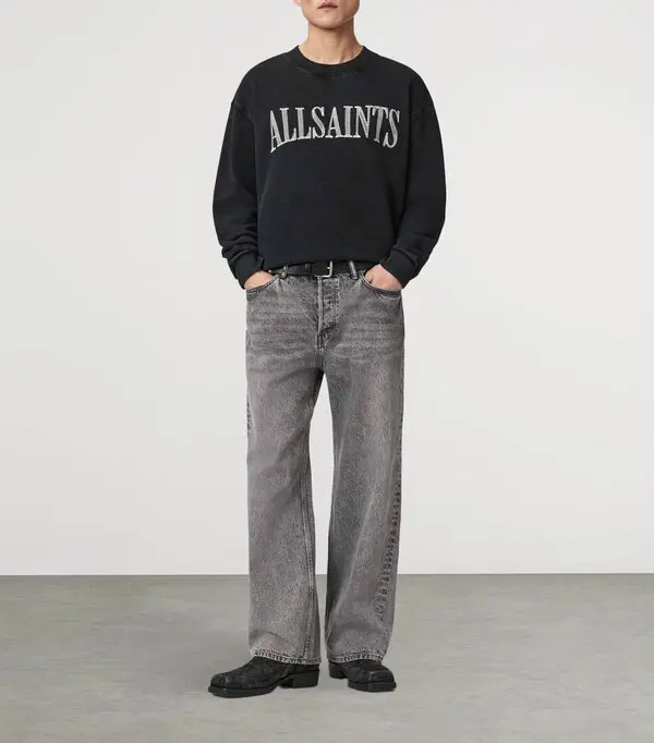 ALLSAINTS Organic Cotton Dash Sweatshirt