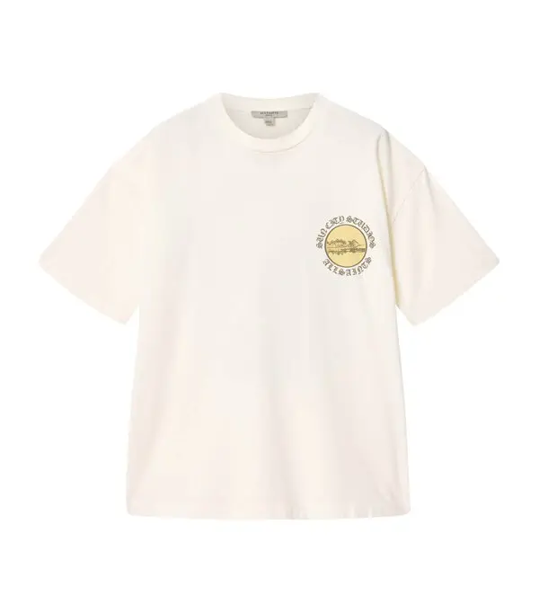ALLSAINTS Organic Cotton Sun City Etta T-shirt - White
