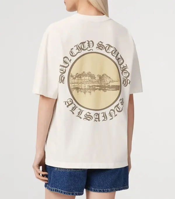 ALLSAINTS Organic Cotton Sun City Etta T-shirt