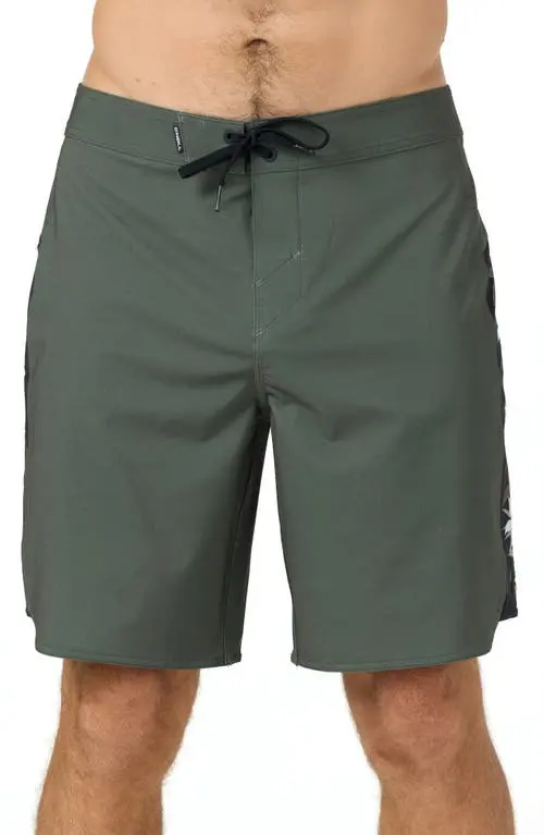 O'Neill Hyperfreak Tech Panel Board Shorts - Army
