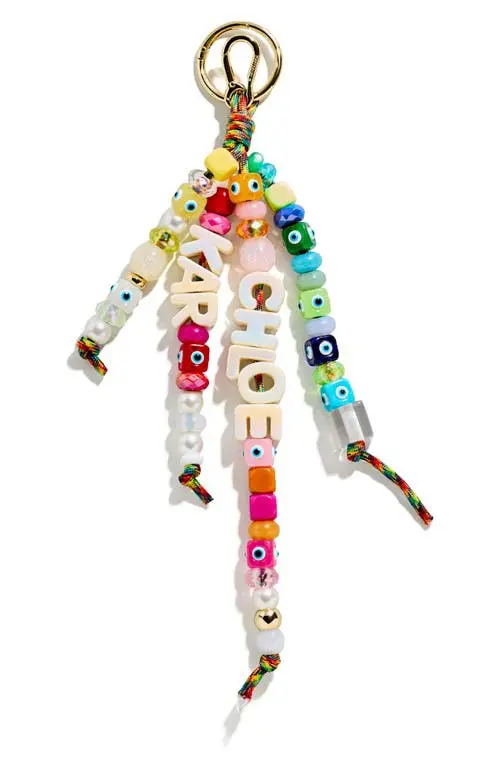 Baublebar Diy Bag Charm Kit With Assorted Beads And Letters