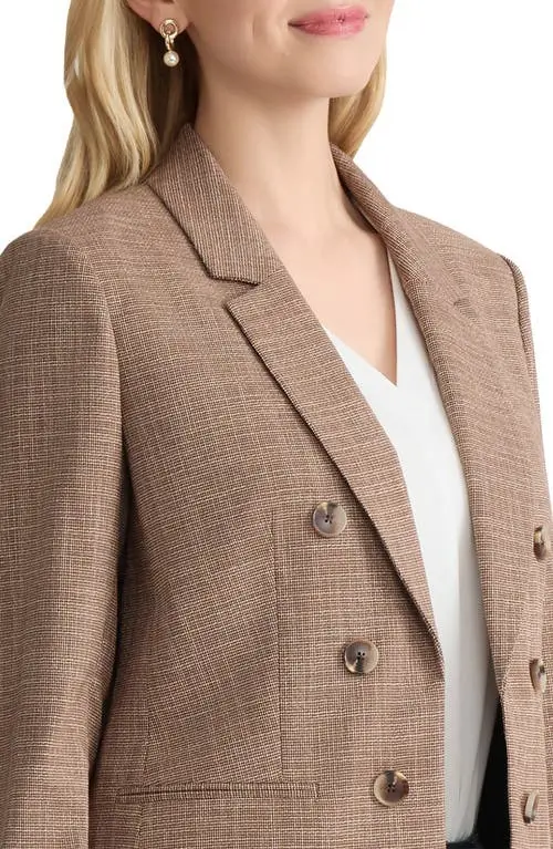Jones New York Faux Double Breasted Blazer