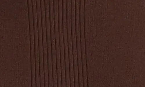 Jones New York Short Sleeve Ribbed Sweater - Fudge