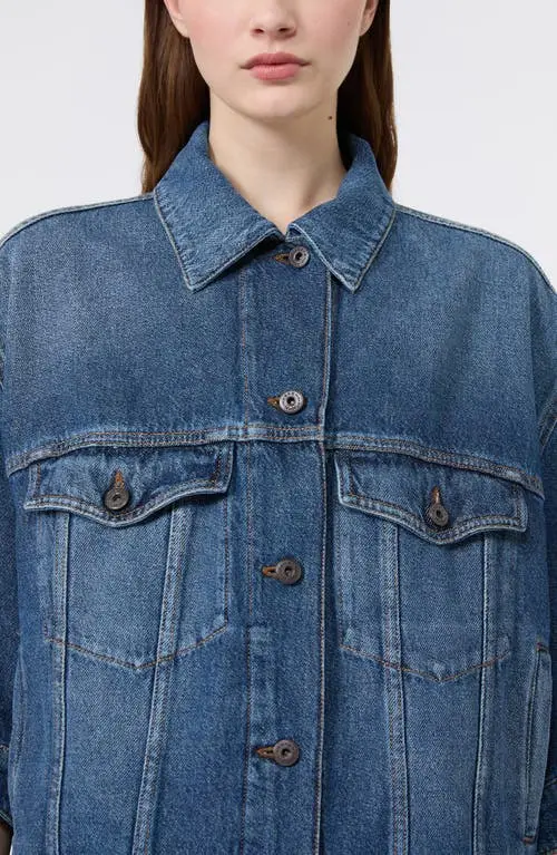 Max Mara Cropped Denim Jacket